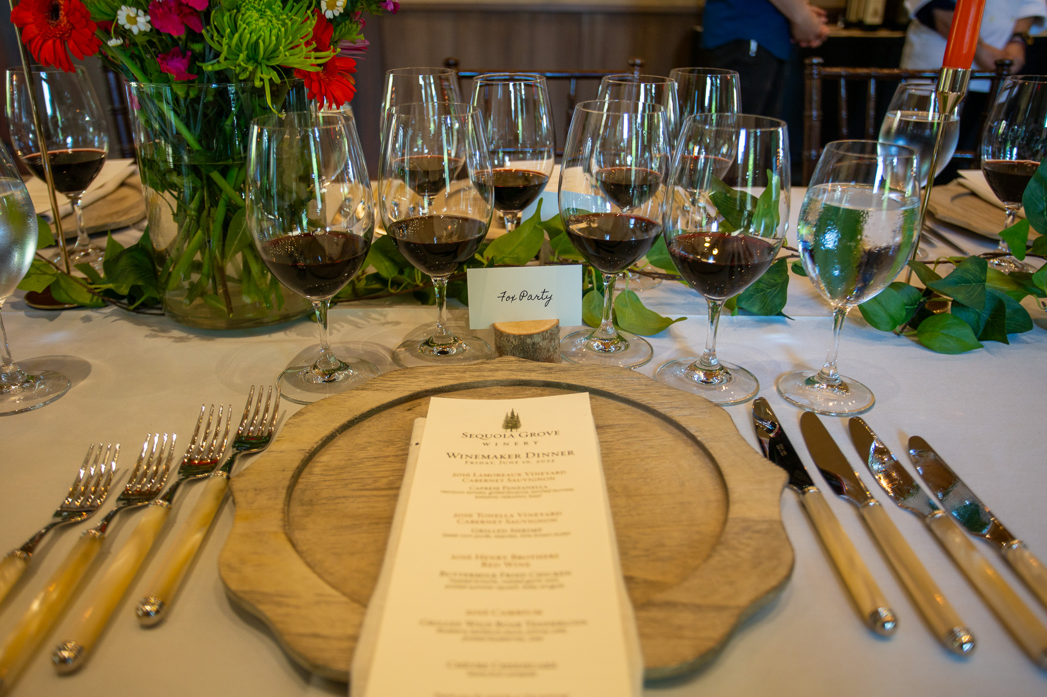 Summer Winemaker Dinner | Sequoia Grove Winery